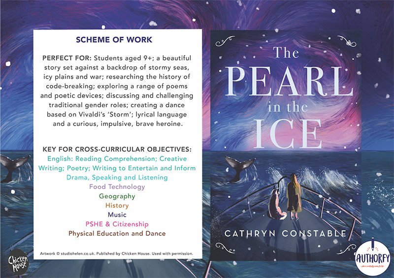 Chicken House Books - Cathryn Constable resources for schools