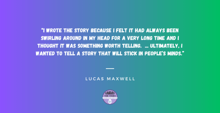 Chicken House Books - What winning has meant for Lucas Maxwell